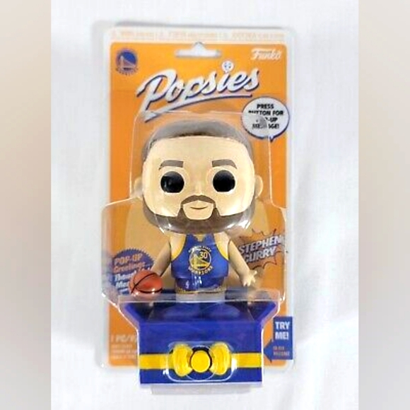 Toys | Funko Pop Popsies Stephen Steph Curry Golden State Warriors New ...